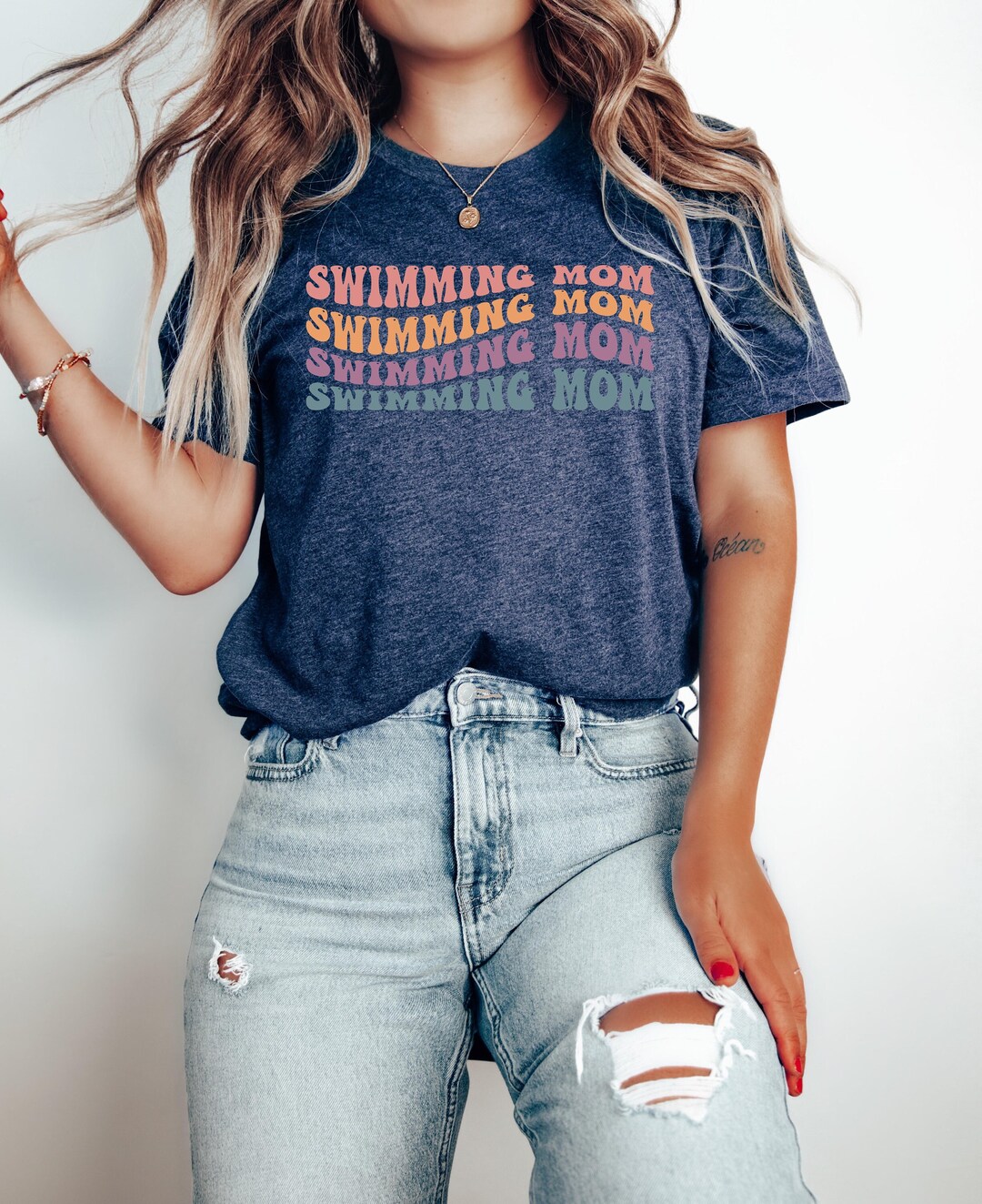 Swimming Mom Shirt,proud Swim Mom Tee,swim Team Supporter Gift,mothers ...