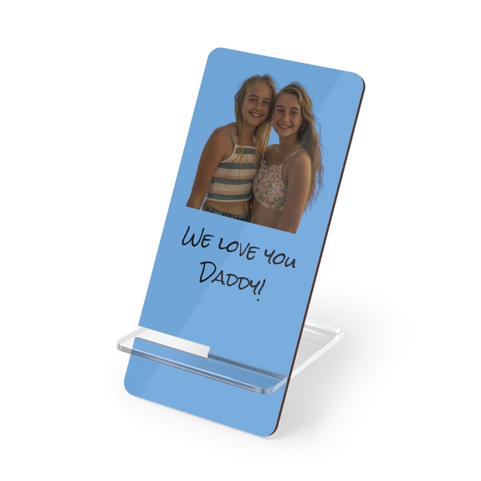 Custom Personalized Photo Mobile Display Stand for Smartphones ...