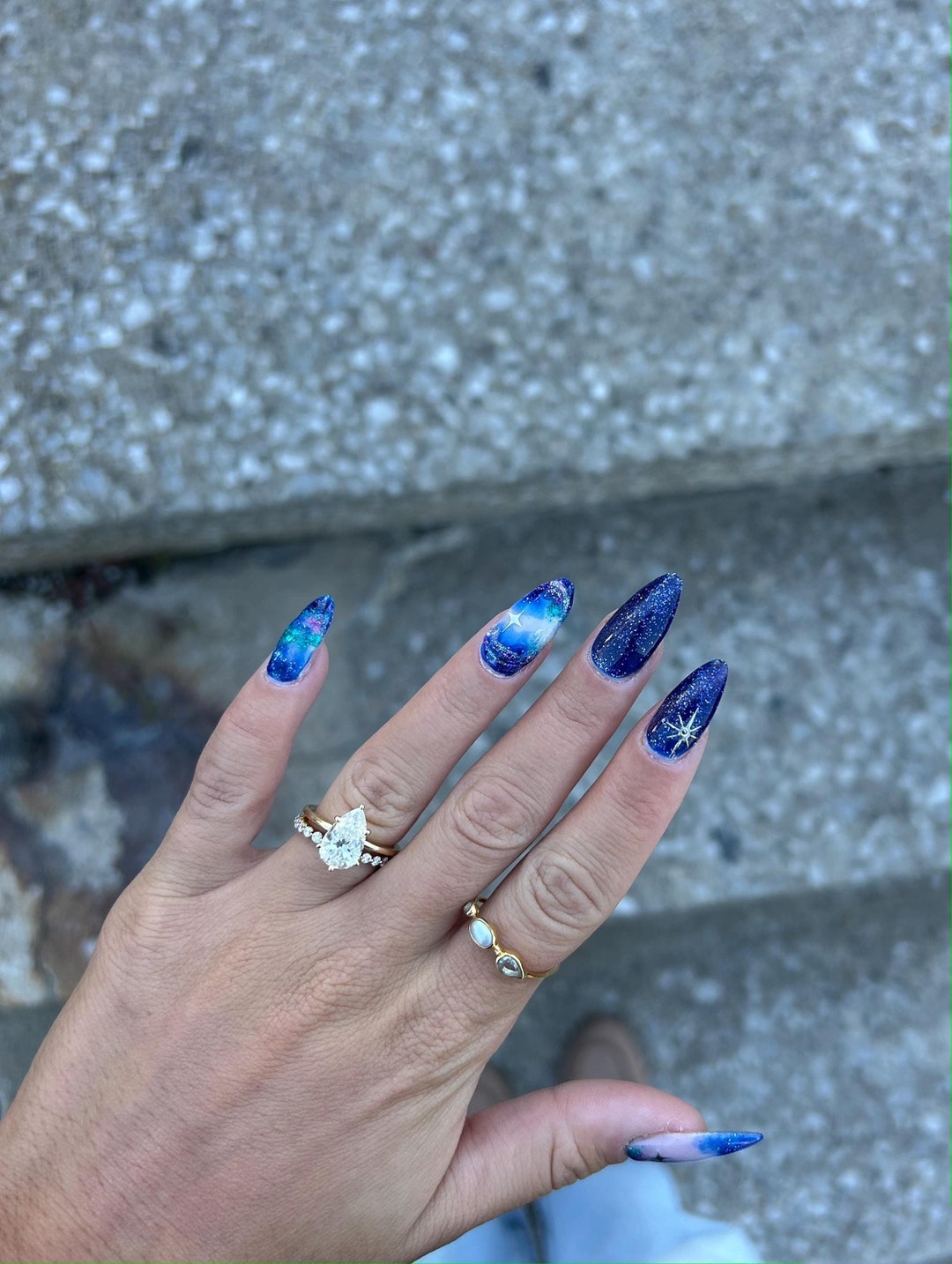 Starfall Nails - Etsy
