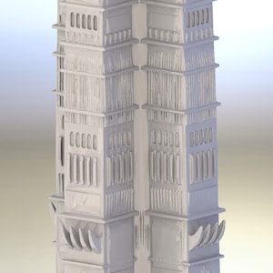 Orthanc Tower From Lord of the Rings - STL Files | 3D Models | Saruman ...
