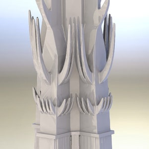 Orthanc Tower From Lord of the Rings - STL Files | 3D Models | Saruman ...
