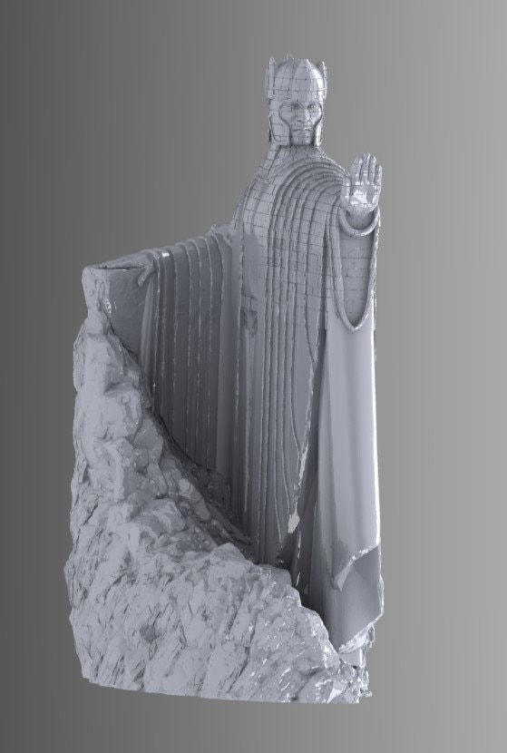 Isildur Statue - Lord of the Rings - STL Files | 3D Models | Isildur ...