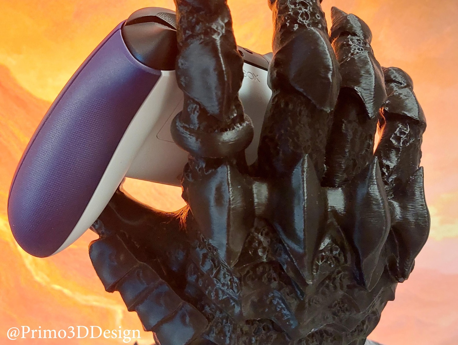 Sauron's Hand From Lord of the Rings Gamepad Stand STL | Epic Holder ...