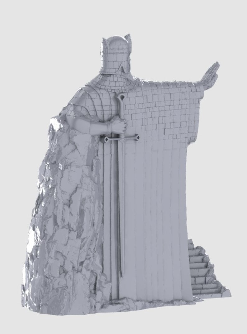 Elendil Statue - Lord of the Rings - STL Files | 3D Models | Isildur ...