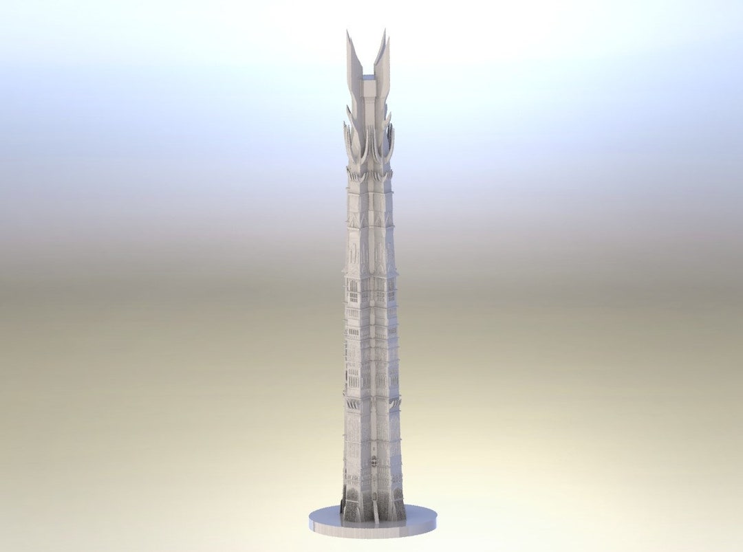 Orthanc Tower From Lord of the Rings - STL Files | 3D Models | Saruman ...