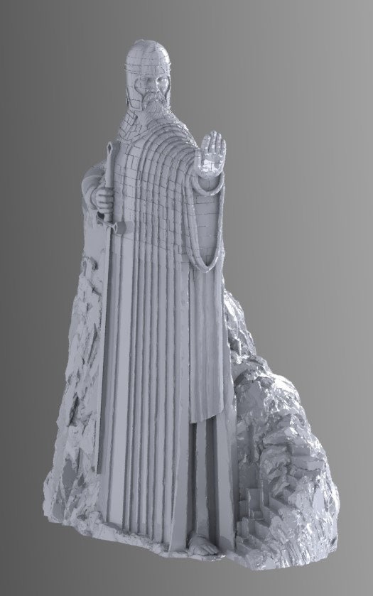 Elendil Statue - Lord of the Rings - STL Files | 3D Models | Isildur ...