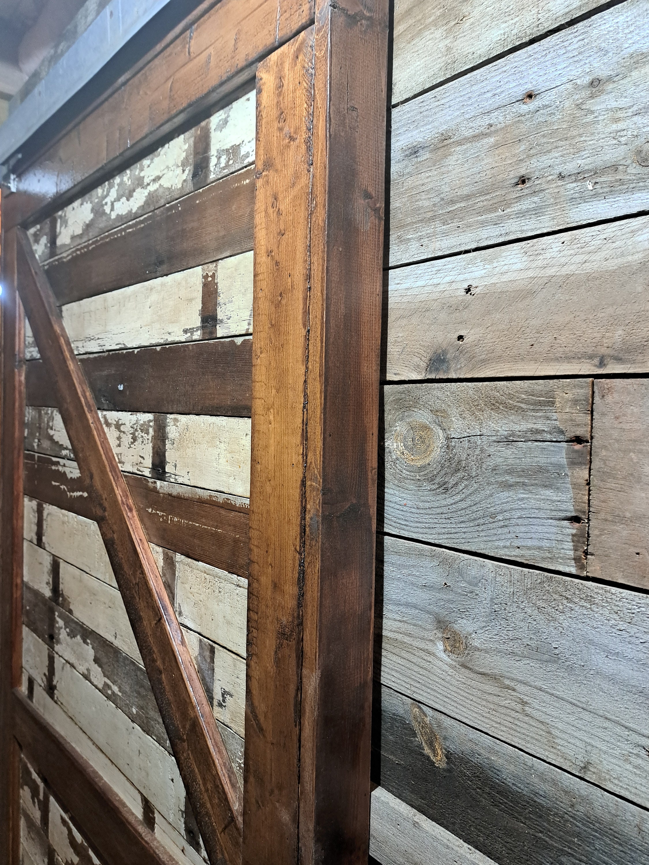 Rustic Sliding Barn Door - Etsy