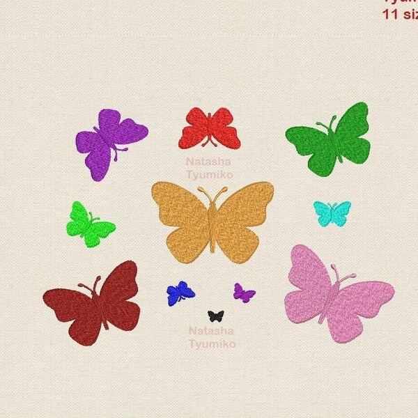 Embroidery Butterfly - Etsy