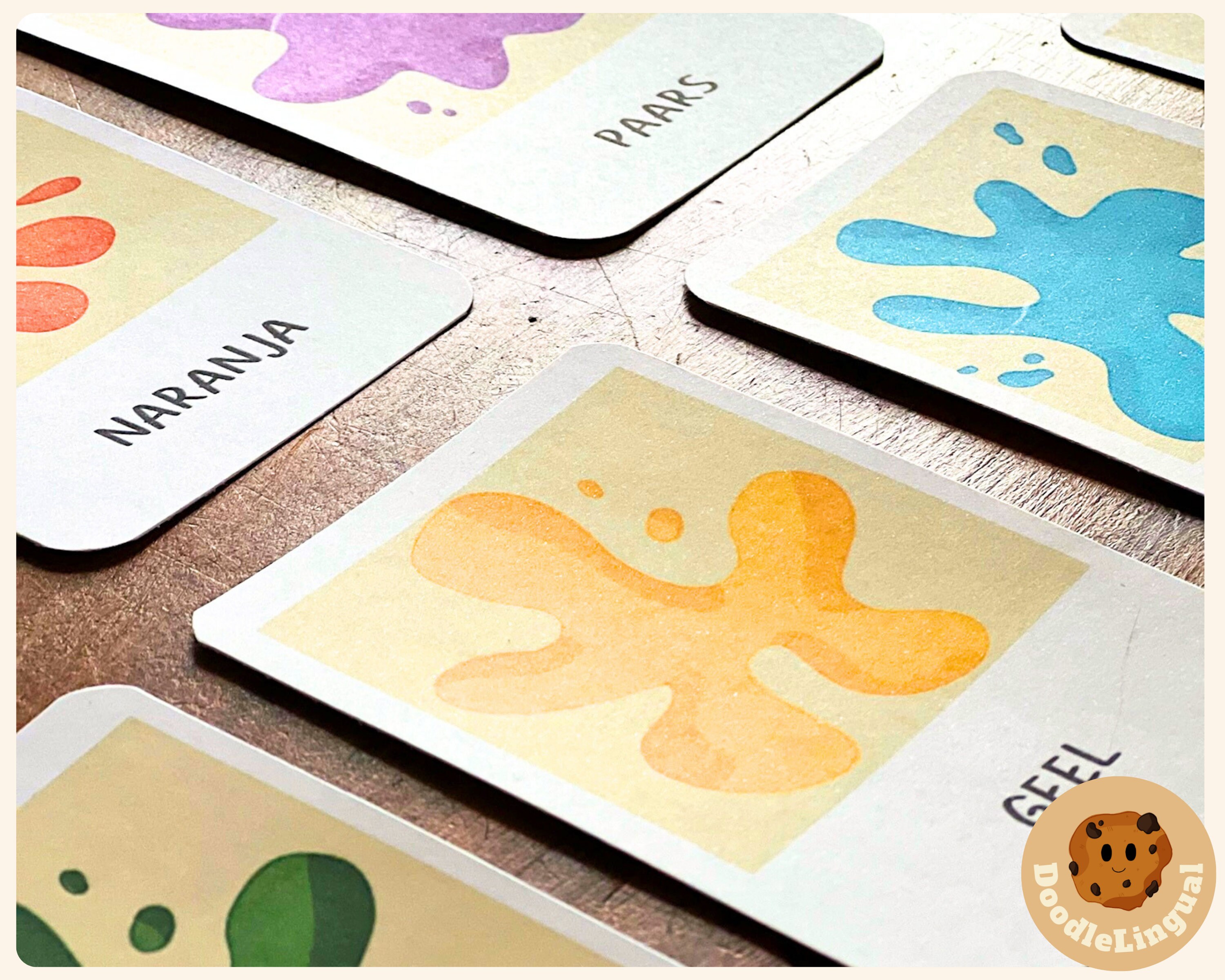 Educational Flashcards in ENGLISH Language 15 COLORS Flashcards for ...