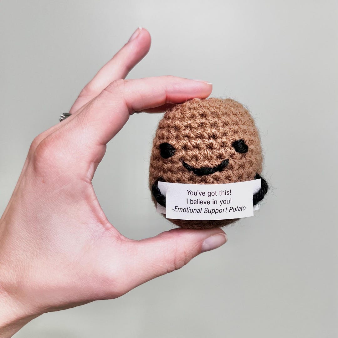 Emotional Support Potato | Made to Order - Etsy