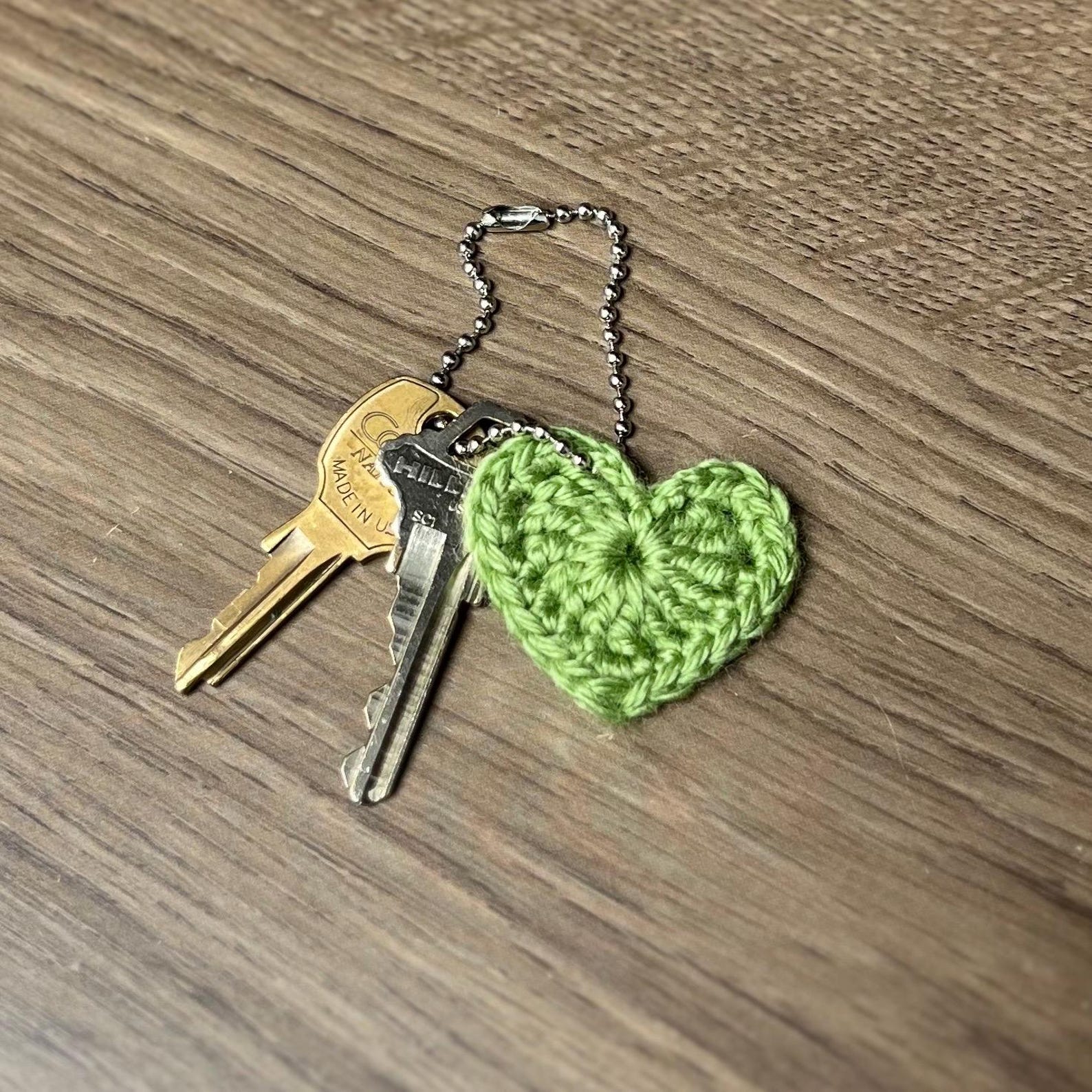 Assorted Crocheted Heart Keychains | Sets of 5, 10, 15 - Etsy