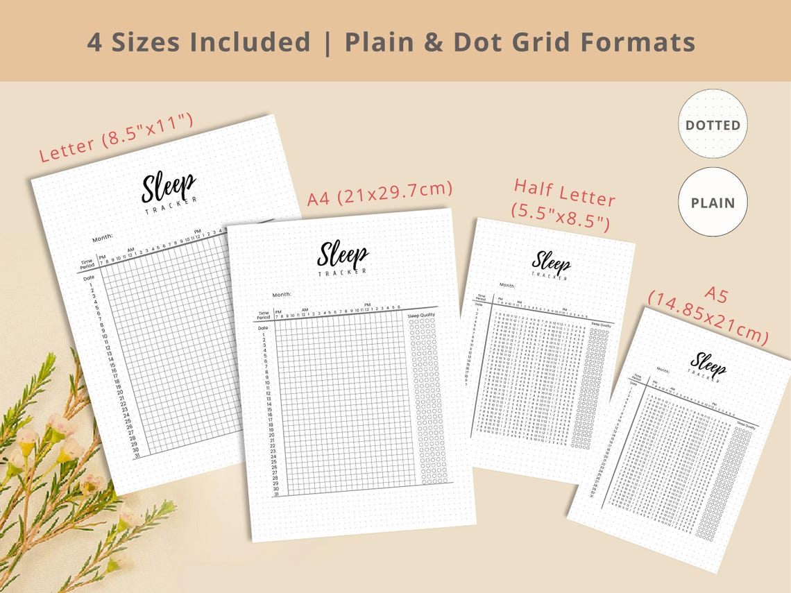 Premade Bullet Journal, Pixel Habit Tracker, Pixel Sleep Tracker, Self ...