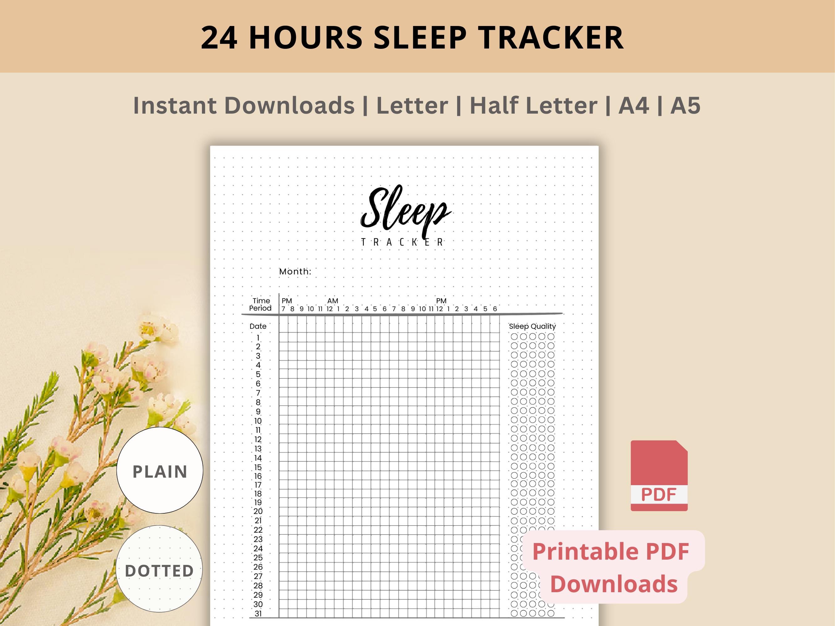 Premade Bullet Journal, Pixel Habit Tracker, Pixel Sleep Tracker, Self ...