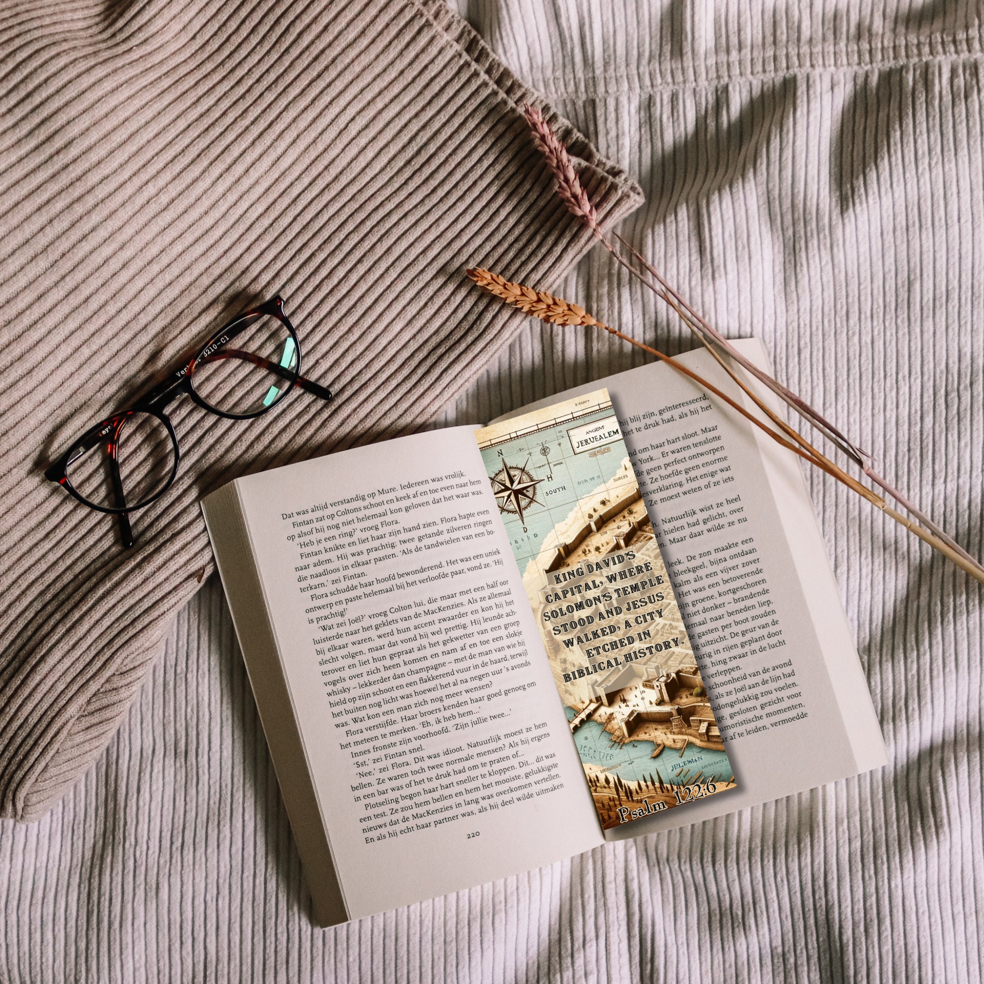 Biblical Lands Map Bookmarks, Set of 4 Christian Vintage Israel ...