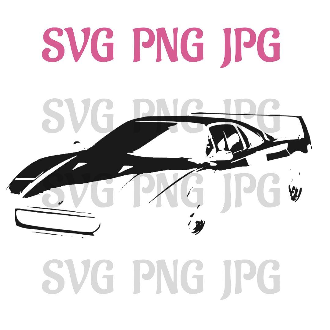 Ferrari F40 Inspired Supercar Digital Download, Auto Silhouette Car ...