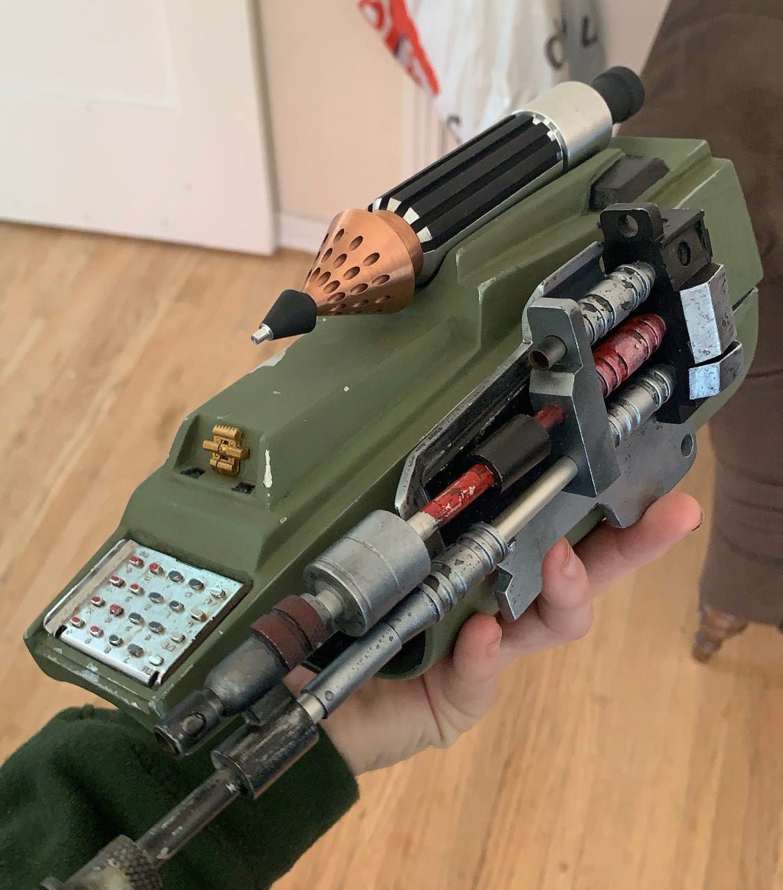 Boba Fett Mandalorian Gauntlet Rocket Laser With Copper Tip (ULTRALITE ...