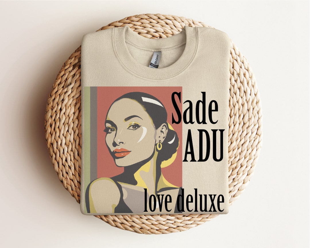 Sade Adu Sweatshirt, 90s Vintage Sade Sweatshirt, Sade Pop Music Fan ...