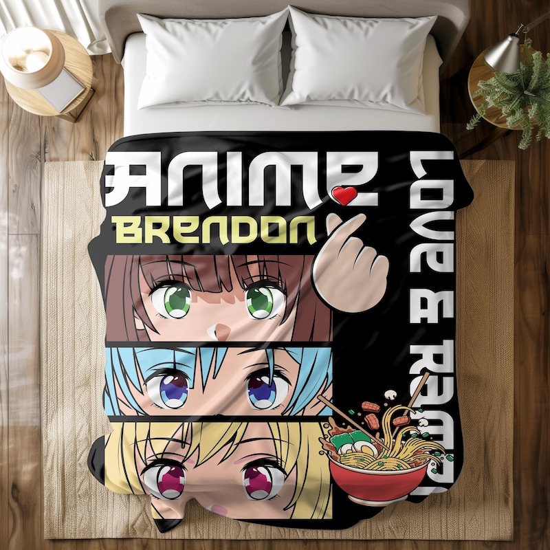 Anime Couples Beddings - Etsy