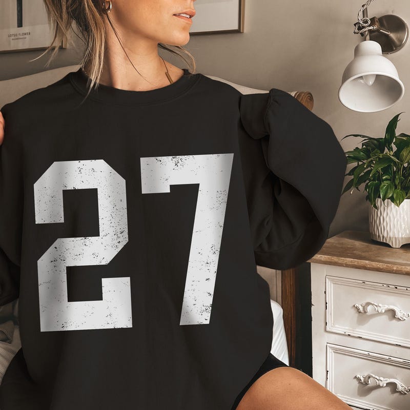 Number 2 Crewneck - Etsy