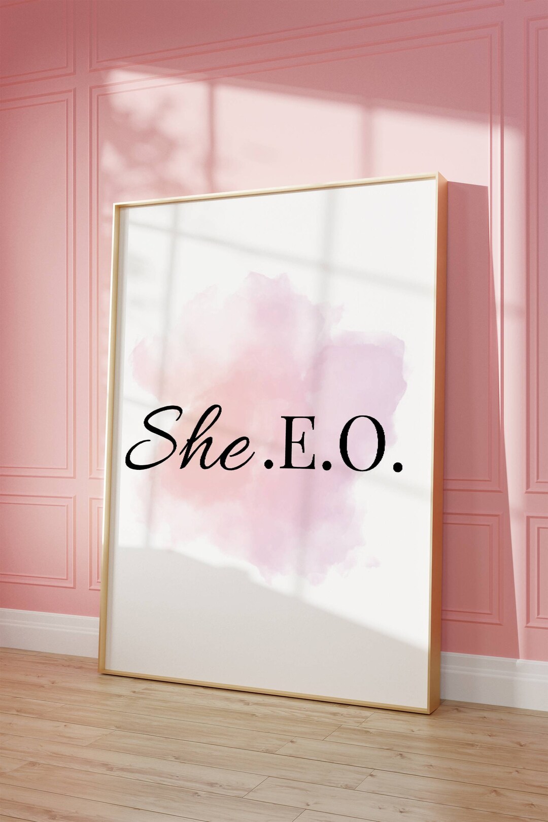 Girly C.E.O. Poster | Girl Boss Poster | Lady Boss | Girly Wall Art ...