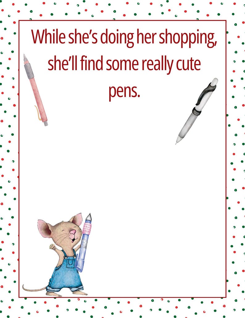 If You Give Your Teacher a Christmas Cookie! Editable Digital Download ...