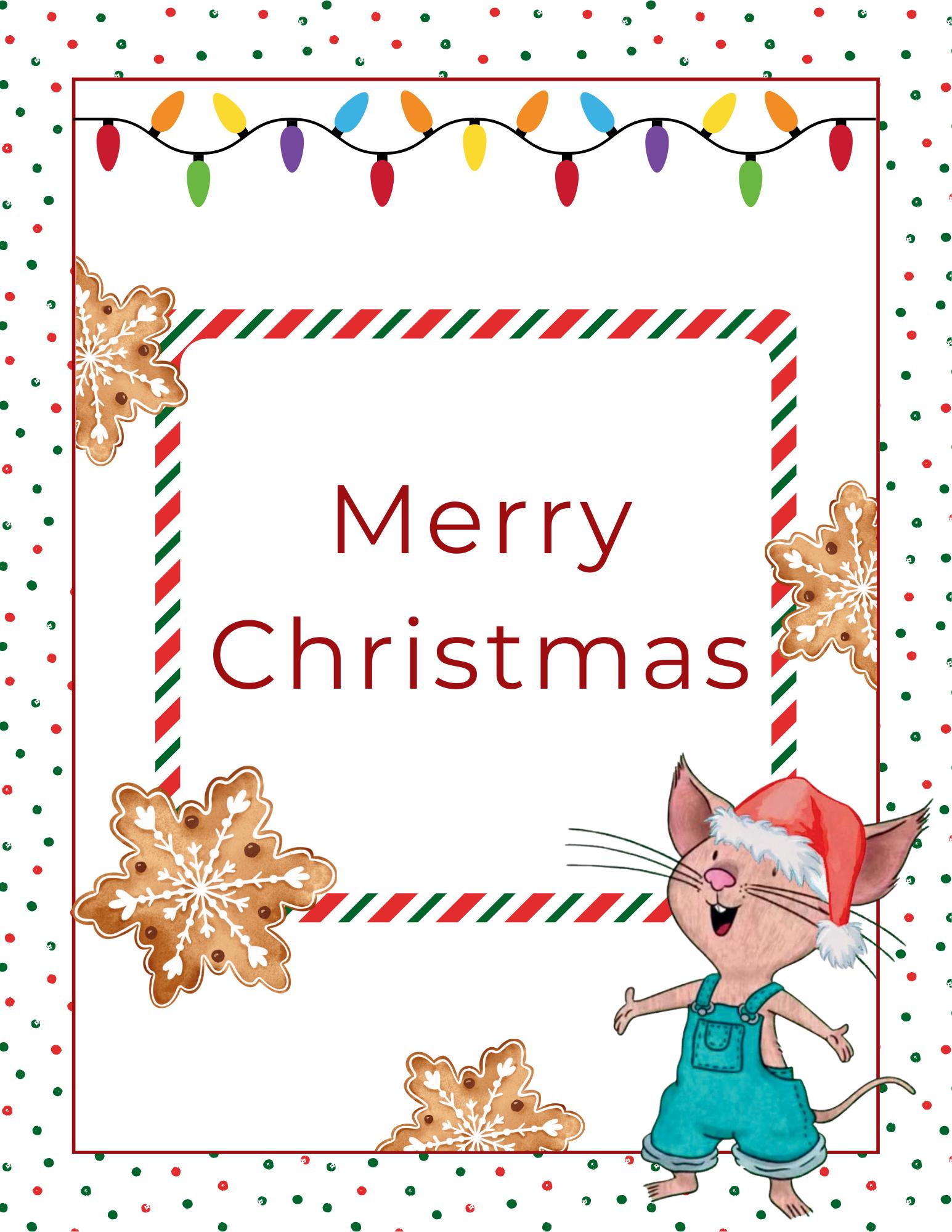 If You Give Your Teacher a Christmas Cookie! Editable Digital Download ...