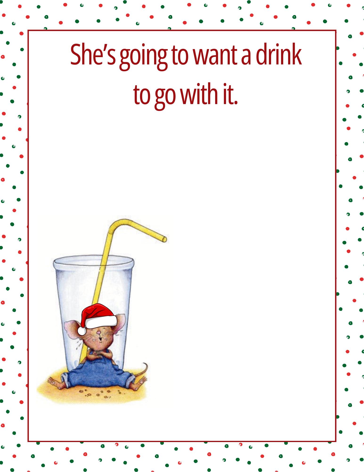 If You Give Your Teacher a Christmas Cookie! Editable Digital Download ...