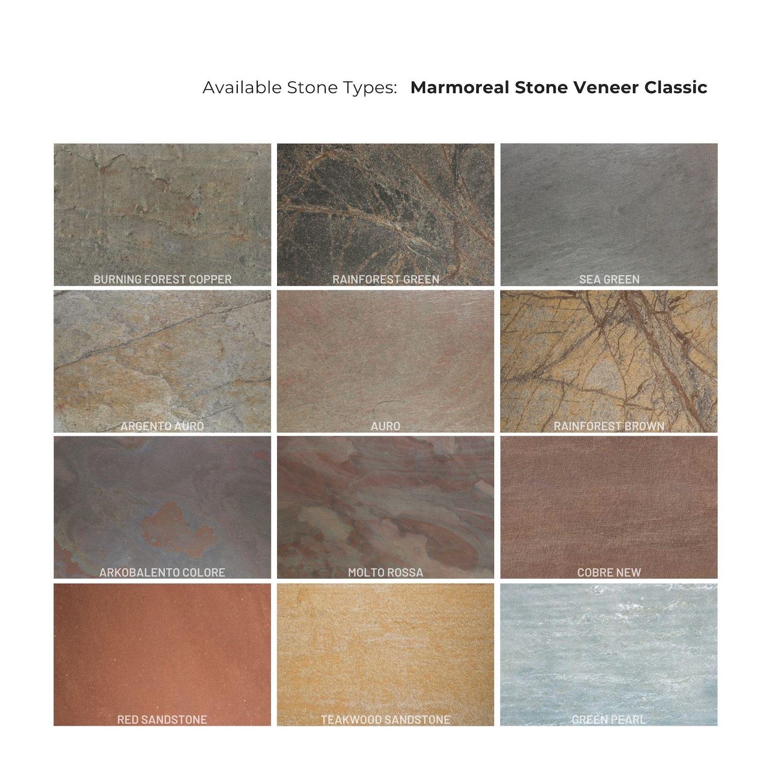 Custom Cut Classic Thin Real Stone Sheet - Marmoreal Stone Veneer - Etsy