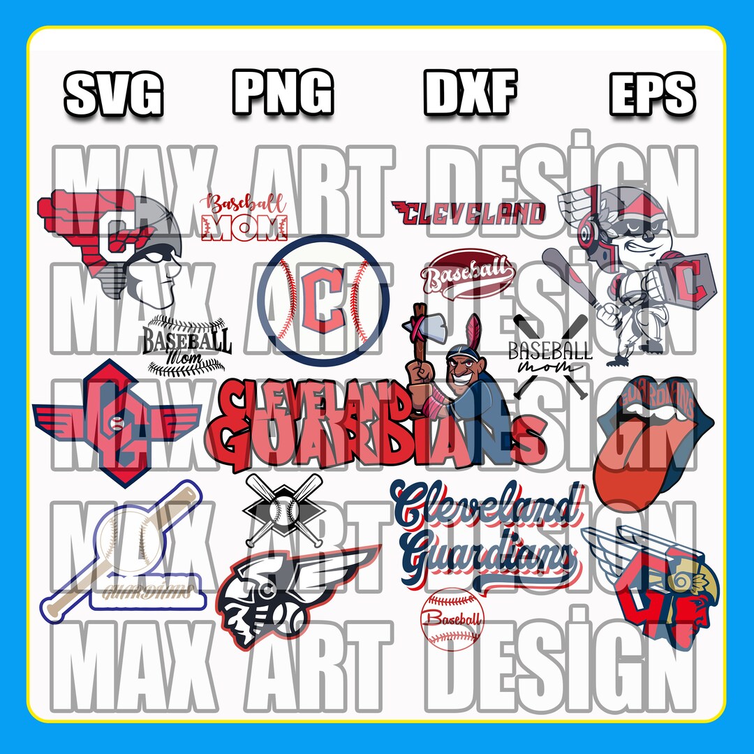 Cleveland Guardianss SVG PNG, Svg Sports Files, Svg for Cricut, Clipart ...