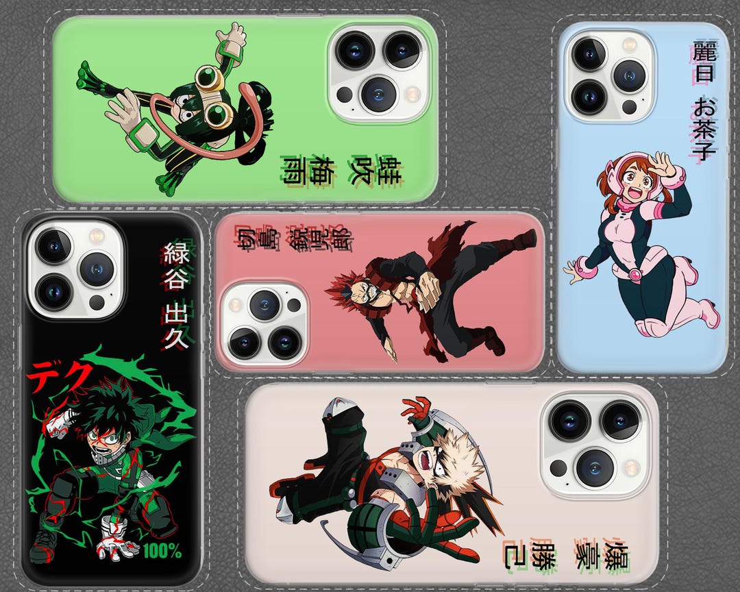 Anime Manga Phone Case Japanese Comic Cover for iPhone 15 14 13 12 Pro ...