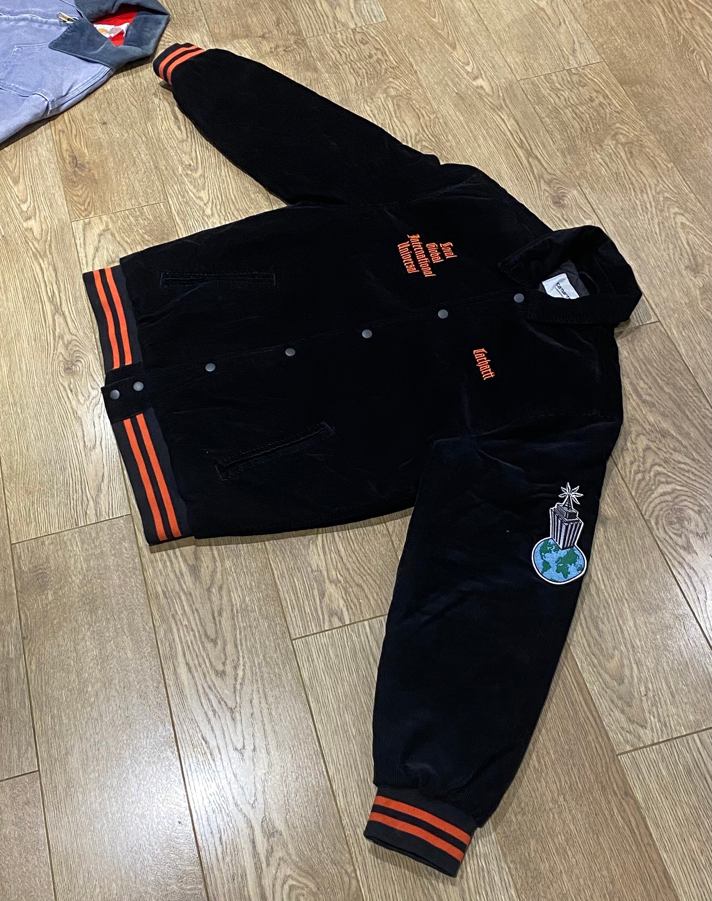 Carhartt WIP Letterman Corduroy Varsity Button-up Varsity Jacket in ...