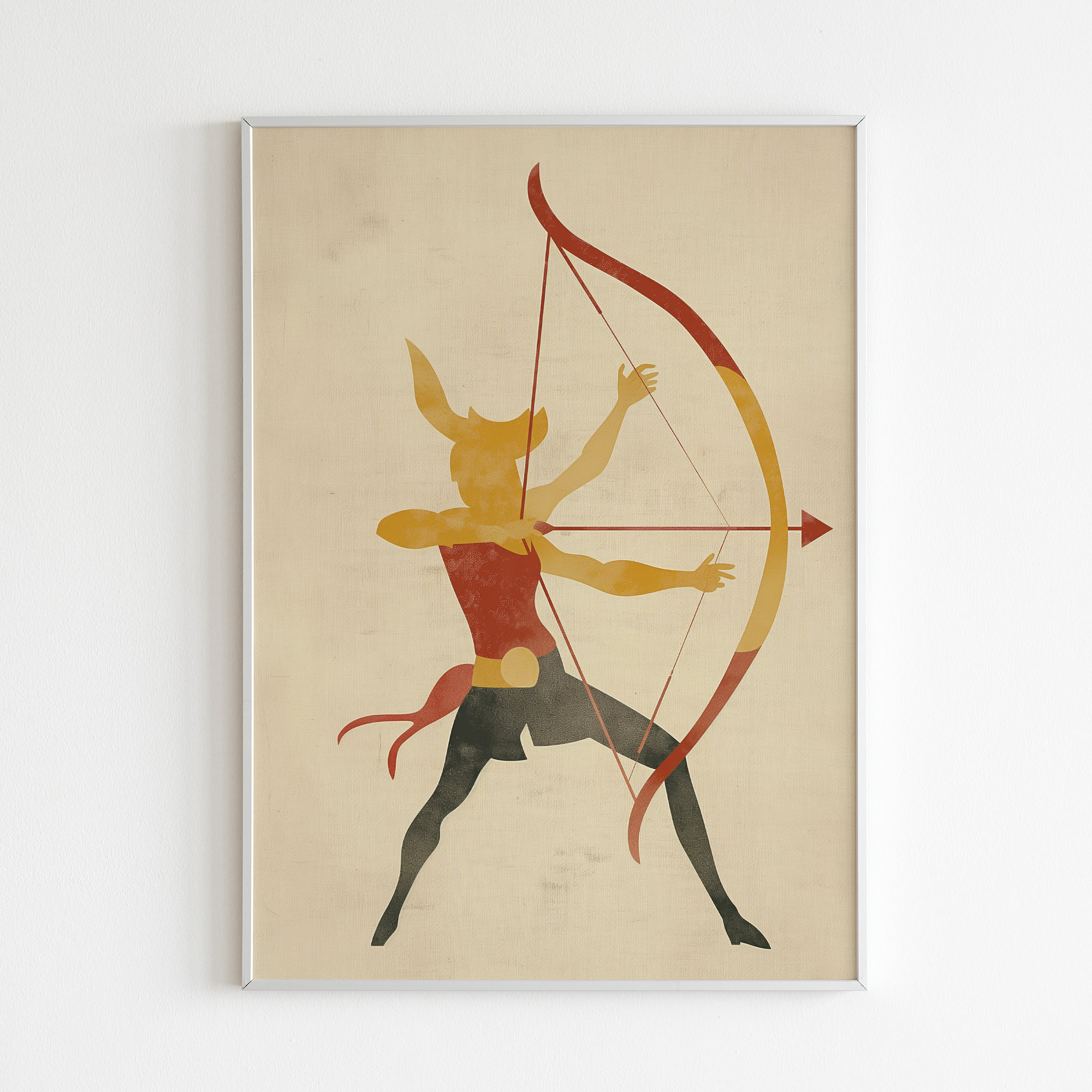 SAGITTARIUS Zodiac Sign Art, Zen Minimalism, Boho Digital, Surrealist ...