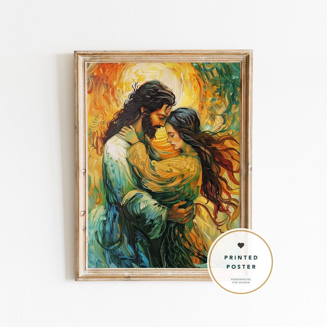 Museum ART PRINT | Divine Mary Magdalene and Jesus Poster - Van Gogh ...