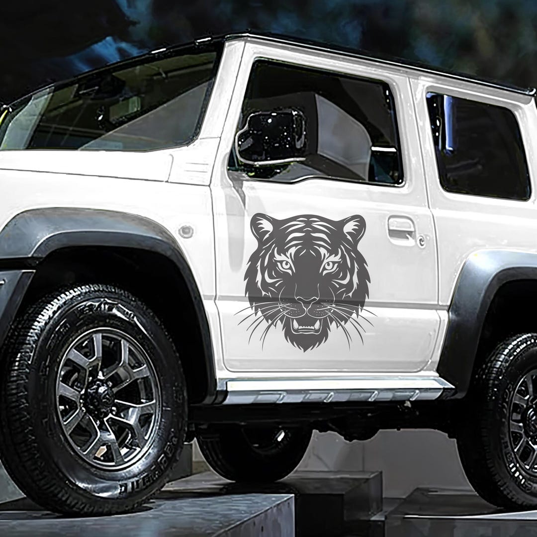 Sticker 52 X 50 CM TIGER 01 for Camper Boat Truck Car Hood Off-road Van ...