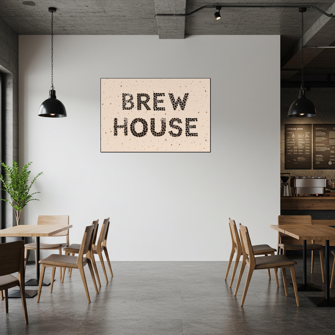 Charming Coffee House Metal Art Sign, Kitchen Decor, Cafe Wall Art ...