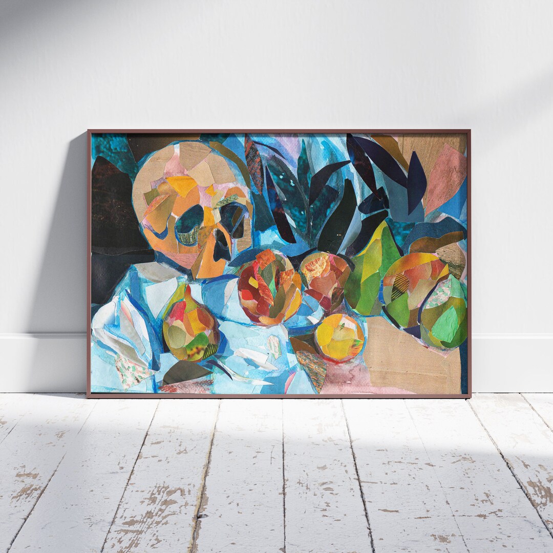 Paul Cezanne, Still Life, Collage Study collageoriginal Print Printable ...
