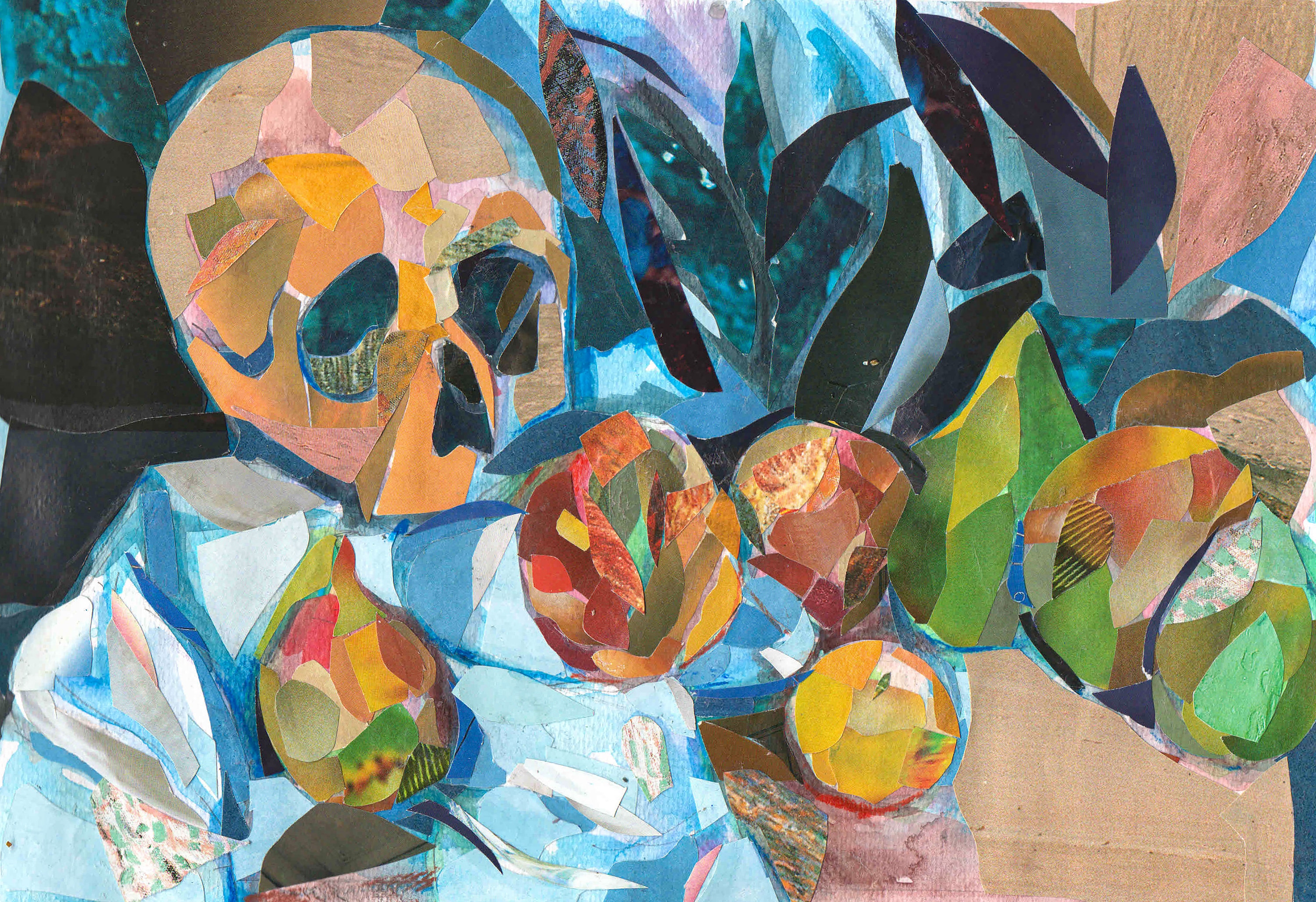 Paul Cezanne, Still Life, Collage Study collageoriginal Print Printable ...