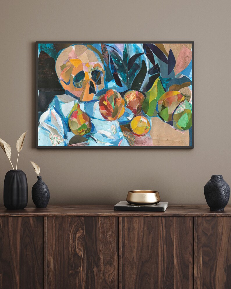 Paul Cezanne, Still Life, Collage Study collageoriginal Print Printable ...