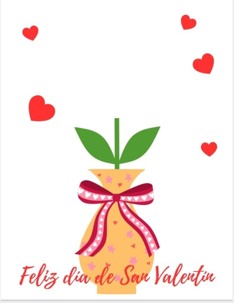 Manualidad para huella de mano, día de San Valentín, guardería, jardín ...