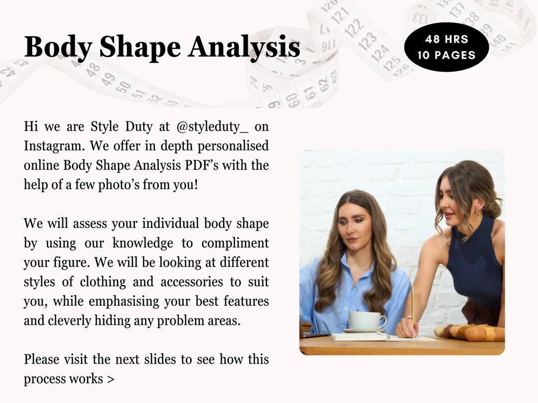 Body Shape Analysis - Etsy