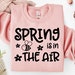 Spring is in the Air Svg, Spring Svg, Spring Shirt Svg, Digital Poster ...