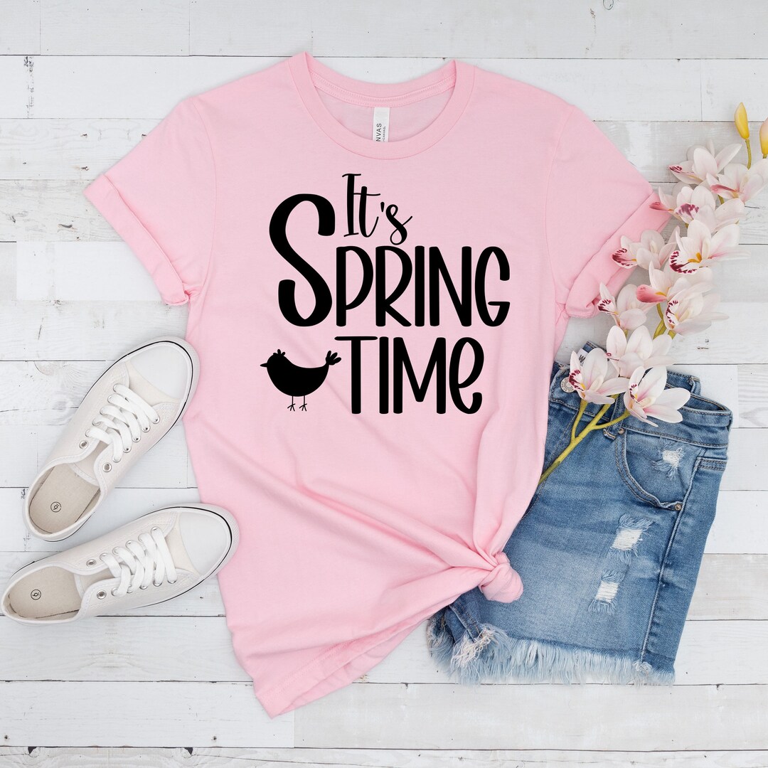 It's Spring Time Svg, Spring Svg, Spring Shirt Svg, Cut File, Svg File ...