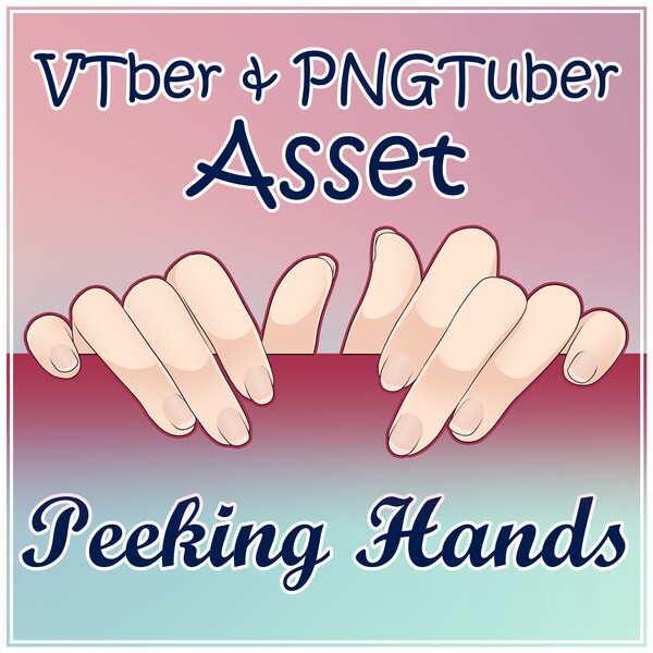 Vtuber Hands Asset - Etsy