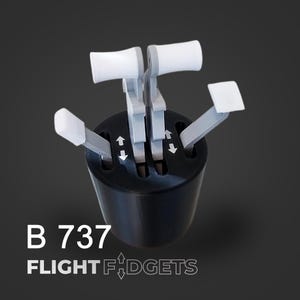 Boeing 737 - the Cup Holder Flightfidget! - Etsy