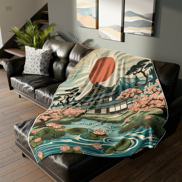 Japanese Throw - Etsy UK