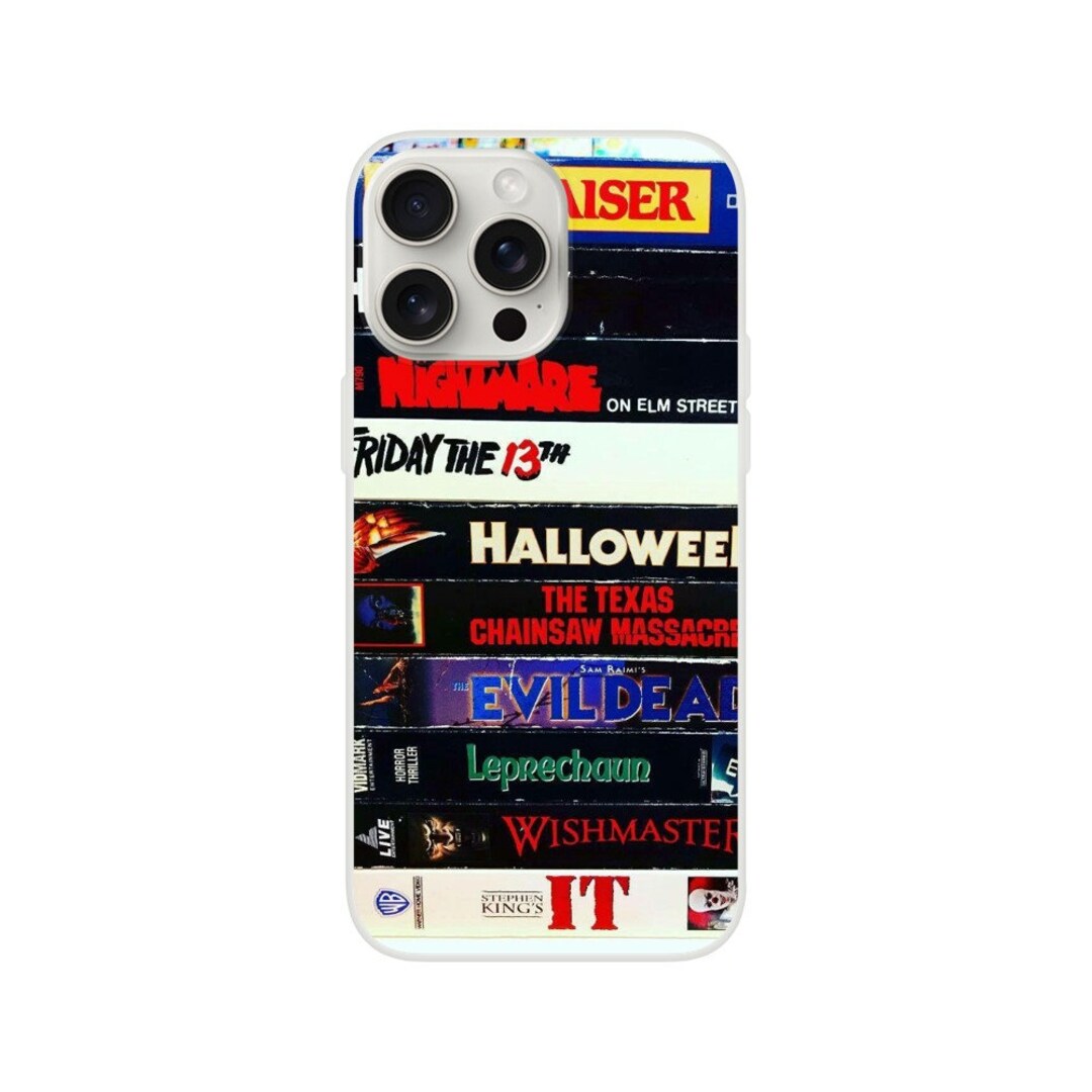 Classic Horror Movie VHS Tape Phone Case for iPhone Samsung, Scary ...