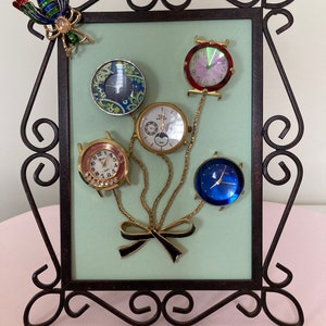 Framed Watch Bouquet, Unique Design, I Love Watches - Etsy