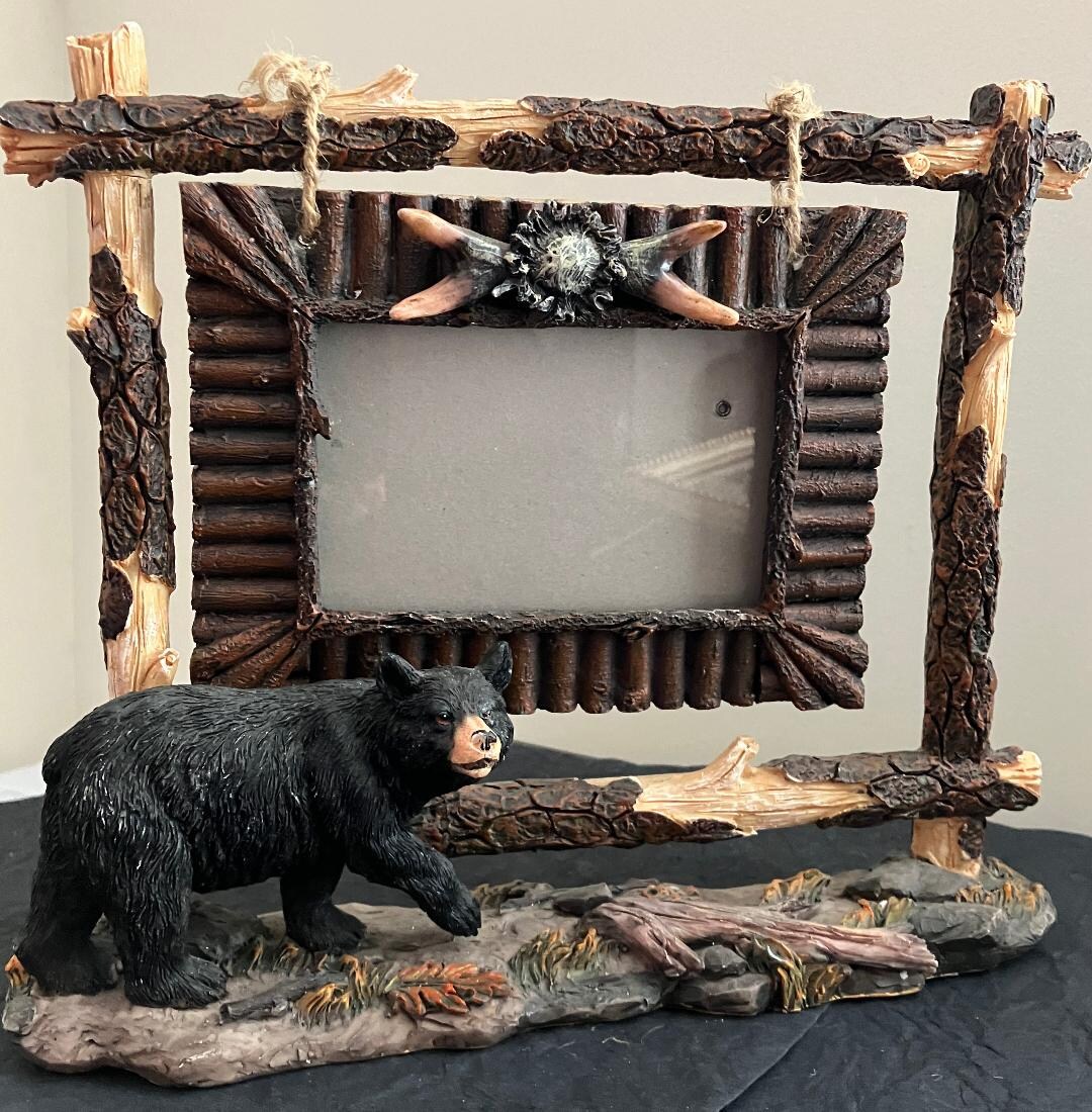 Hunter Decor, Log Cabin Decor, Rustic Decor, Bear and Deer Decor ...