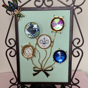 Framed Watch Bouquet, Unique Design, I Love Watches - Etsy