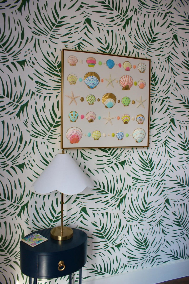 Custom Framed Shell Canvas Art - Etsy
